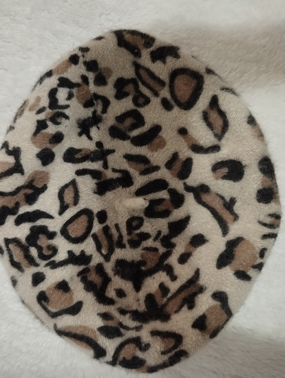 Beretka animal print H&M