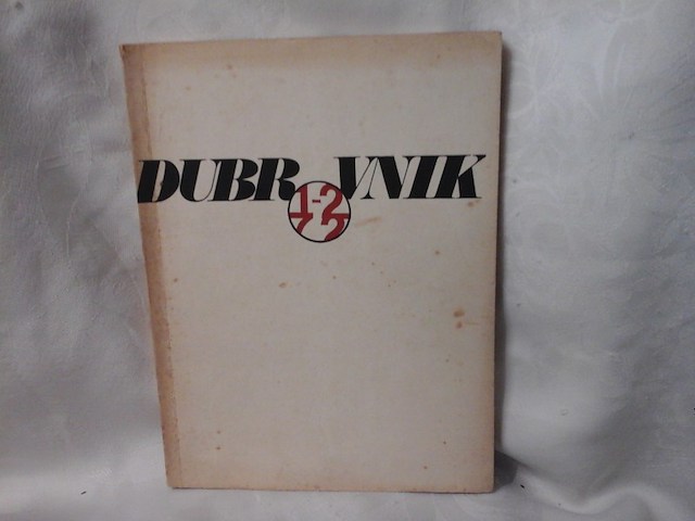 Dubrovnik časopis 1 - 2 1972