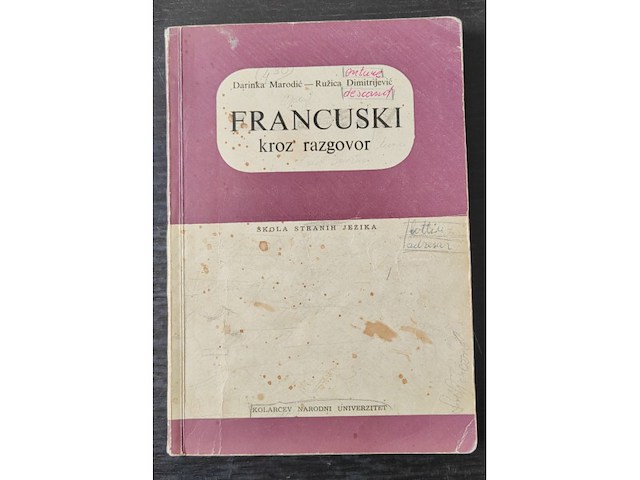 Francuski kroz razgovor - Darinka Marodić