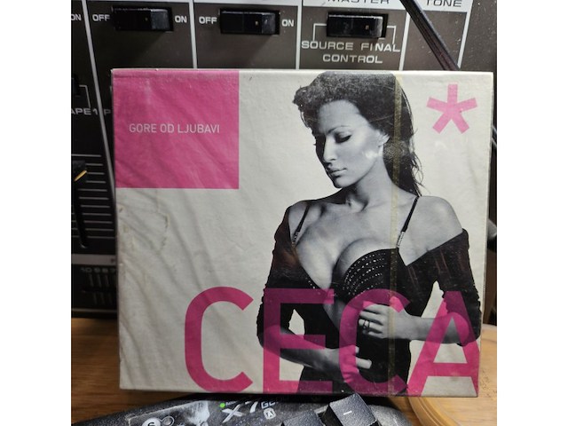 Ceca ‎– Gore Od Ljubavi, CD , NOVO, NEOTPAKOVANO!