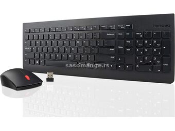 LENOVO Bežična tastatura + miš 510/ US/ crna