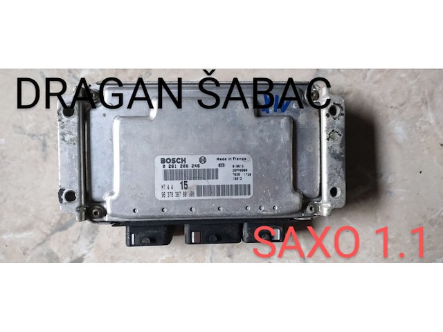 Citroen Saxo kompjuter motora 1.1 benzin 9637838780