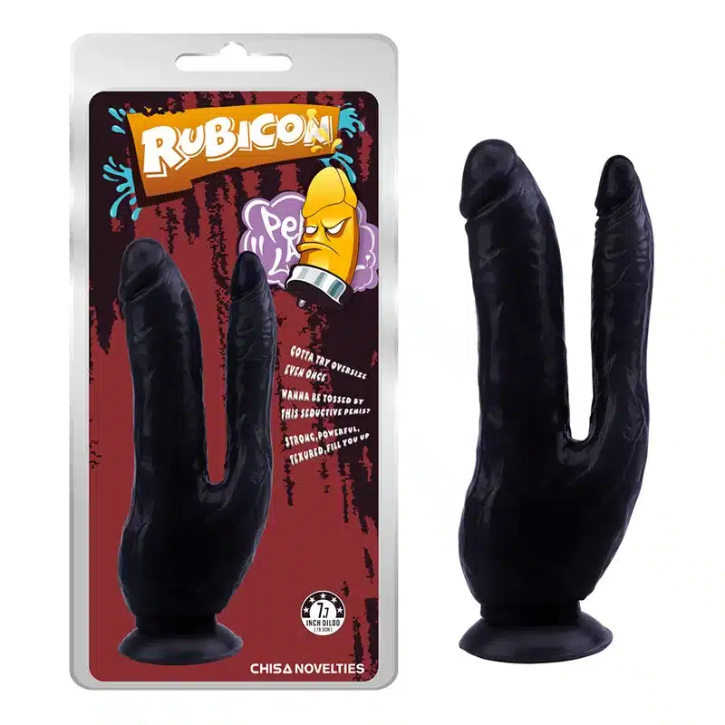 Dark Magic Dual Penis crni dupli dildo