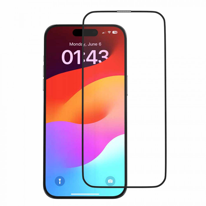 Zastitno Staklo Devia Star Series Entire View Tempered Glass Za Iphone 15