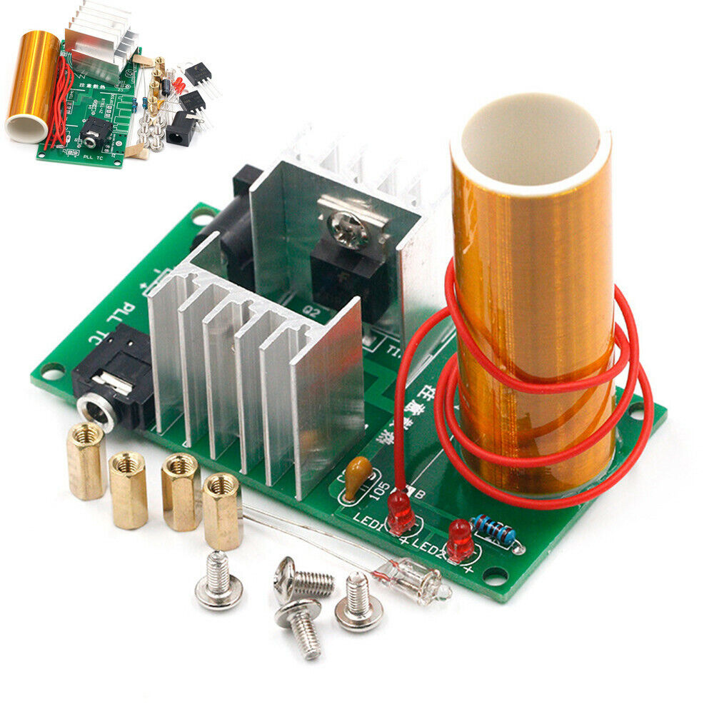 15W Mini Tesla Coil Plasma Speaker DIY Kit