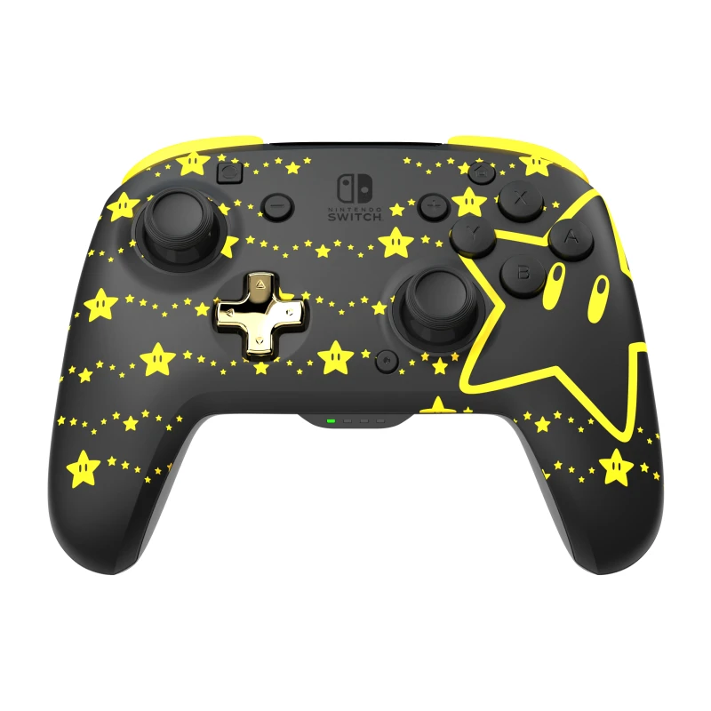 PDP Nintendo Switch Wireless Controller Rematch - Super Star Glow In The Dark džojstik crni