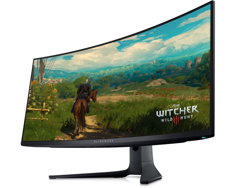 DELL 34 AW3423DWF 165Hz QHD OLED FreeSync Alienware Gaming zakrivljeni monitor