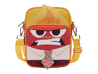 Disney Pixar Inside Out Anger Cosplay Passport Bag