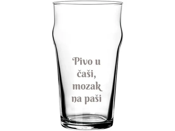 Happy Pumpkin Čaša za pivo Pivo u čaši, mozak na paši