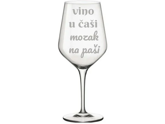 Happy Pumpkin Čaša za vino Vino u čaši, mozak na paši