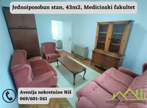 Prodaja Stan - Niš-Medijana, Medicinski fakultet