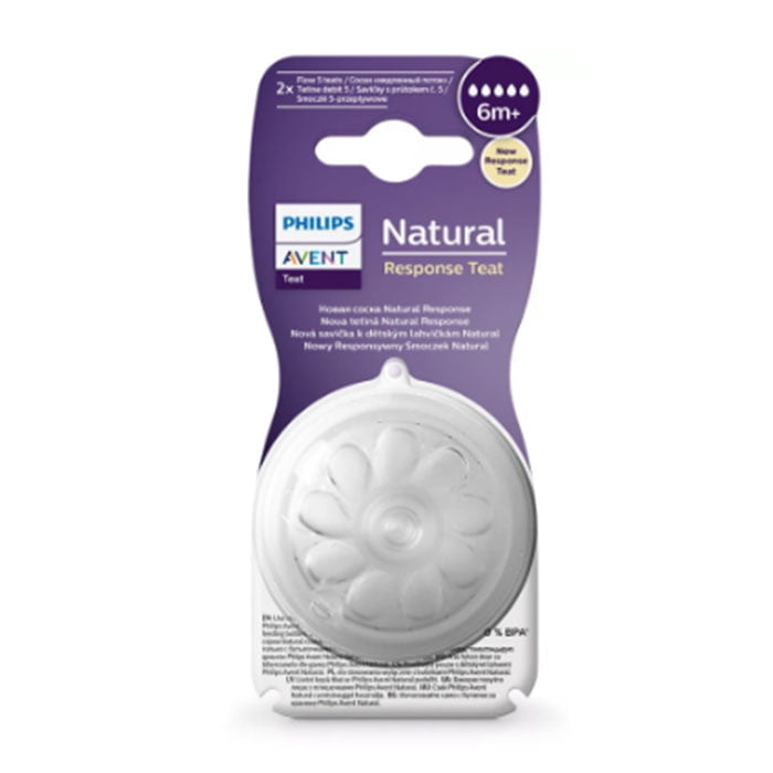 Avent Natural cucla Response brz protok 6m+