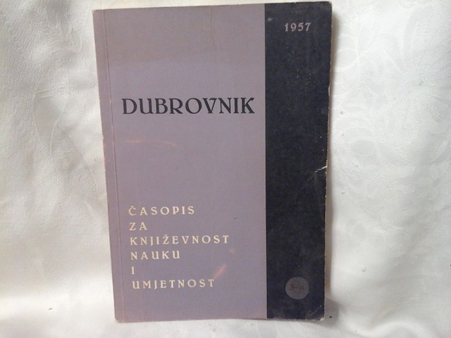 Dubrovnik časopis 3 - 4 1957