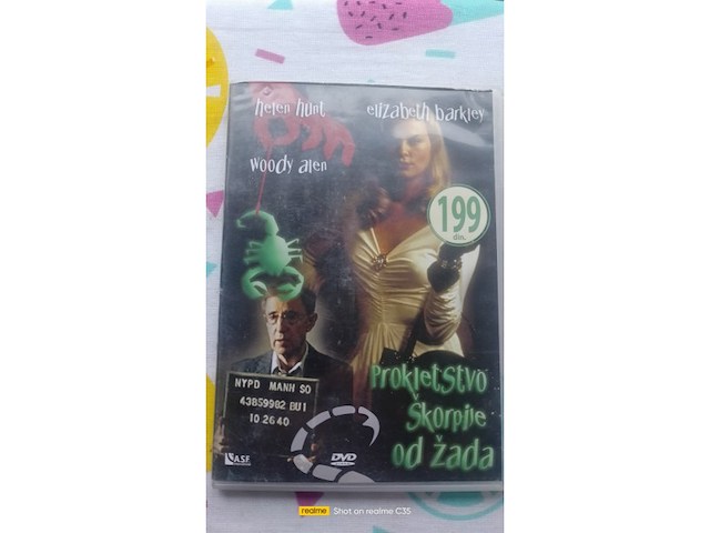 DVD STRANI FILM - PROKLETSTVO SKORPIJE OD ZADA