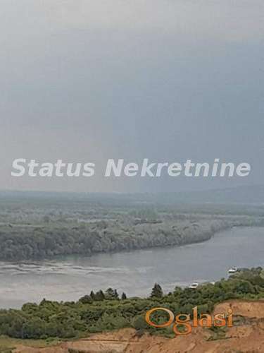 Sremski karlovci-Osunčan Plac 4123 m2 sa Pogledom gde Dunav ljubi Nebo-065/385 8880