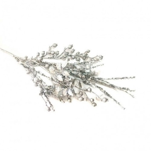 Twig, novogodišnja grana, srebrna, 72cm