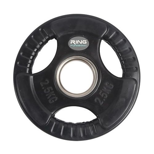 RING Olimpijski tegovi gumirani 2x2,5 kg-RX WP015-2,5 (Rasprodato!)