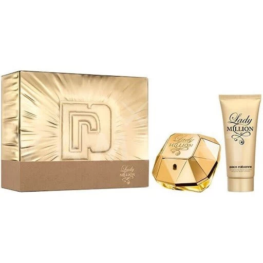 PACO RABANNE LADY MILLION SET(EDP 80ML+BODY LOSION 100ML)