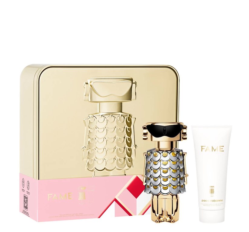 PACO RABANNE FAME SET(EDP 50ML+BODY LOSION 75ML)