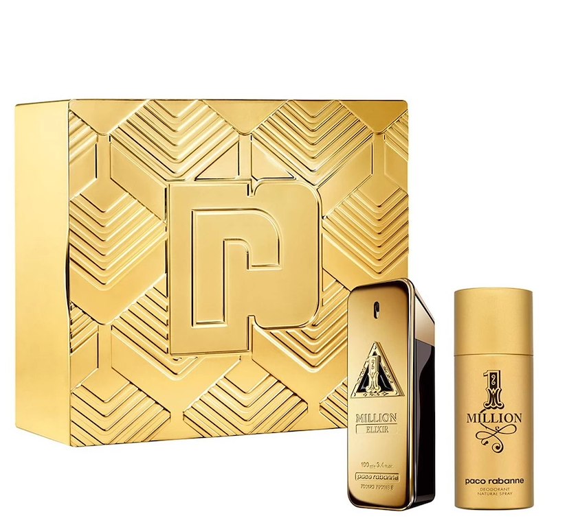 PACO RABANNE 1 MILLION ELIXIR SET(EDP 100ML+DEODORANT 150ML)