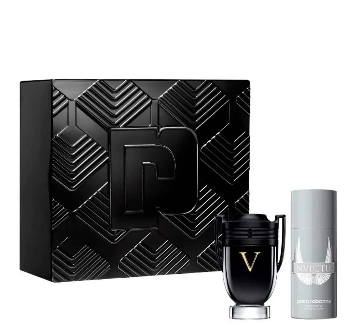 PACO RABANNE INVICTUS VICTORY SET(EDP 100ML+DEODORANT 150ML)