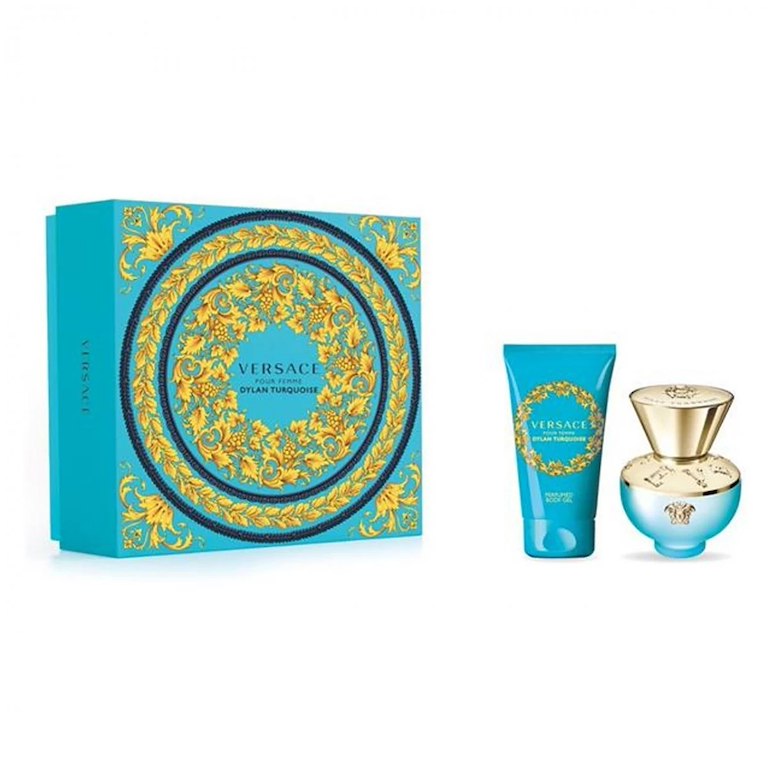 VERSACE DYLAN TURQUOISE POUR FEMME SET(EDT 30ML+BODY LOSION 50ML)70216023