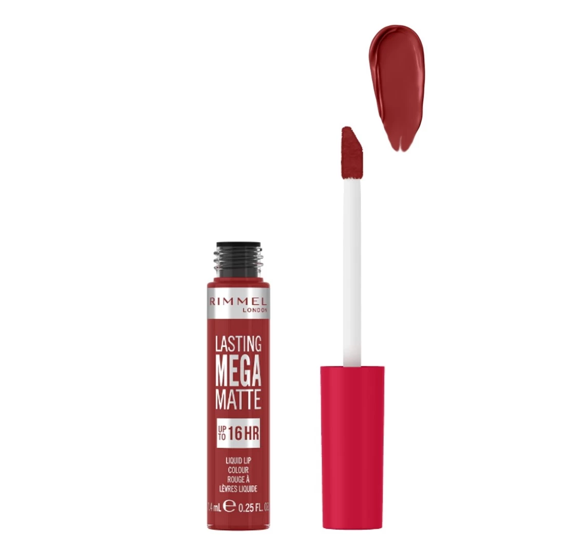 RIMMEL TEČNI RUŽ ZA USNE LASTING MEGA MATTE 500 FIRE STARTER