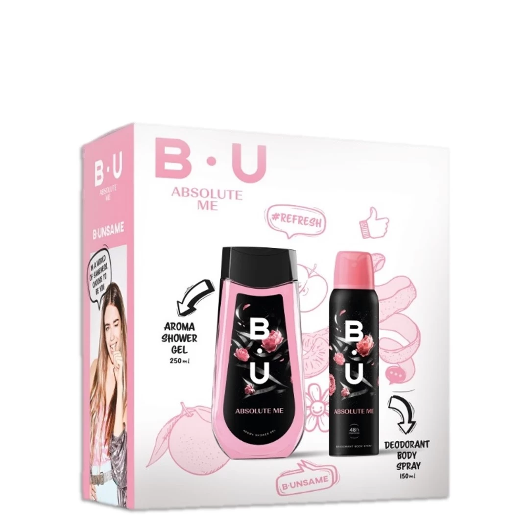 BU SET ABSOLUTE ME(GEL ZA TUŠIRANJE 250ML+DEO 150ML)