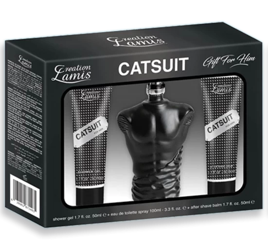 LAMIS SET MEN CATSUIT (BALZAM POSLE BRIJANJA 50ML+TOALETNA VODA 100ML+GEL ZA TUŠIRANJE 50ML)