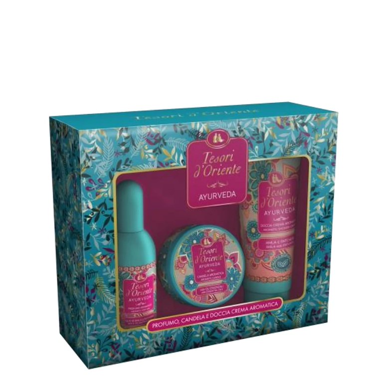 TESORI D'ORIENTE SET 5( PARFEM 100ML+KREMA ZA TUŠIRANJE 250ML+SVEĆA)