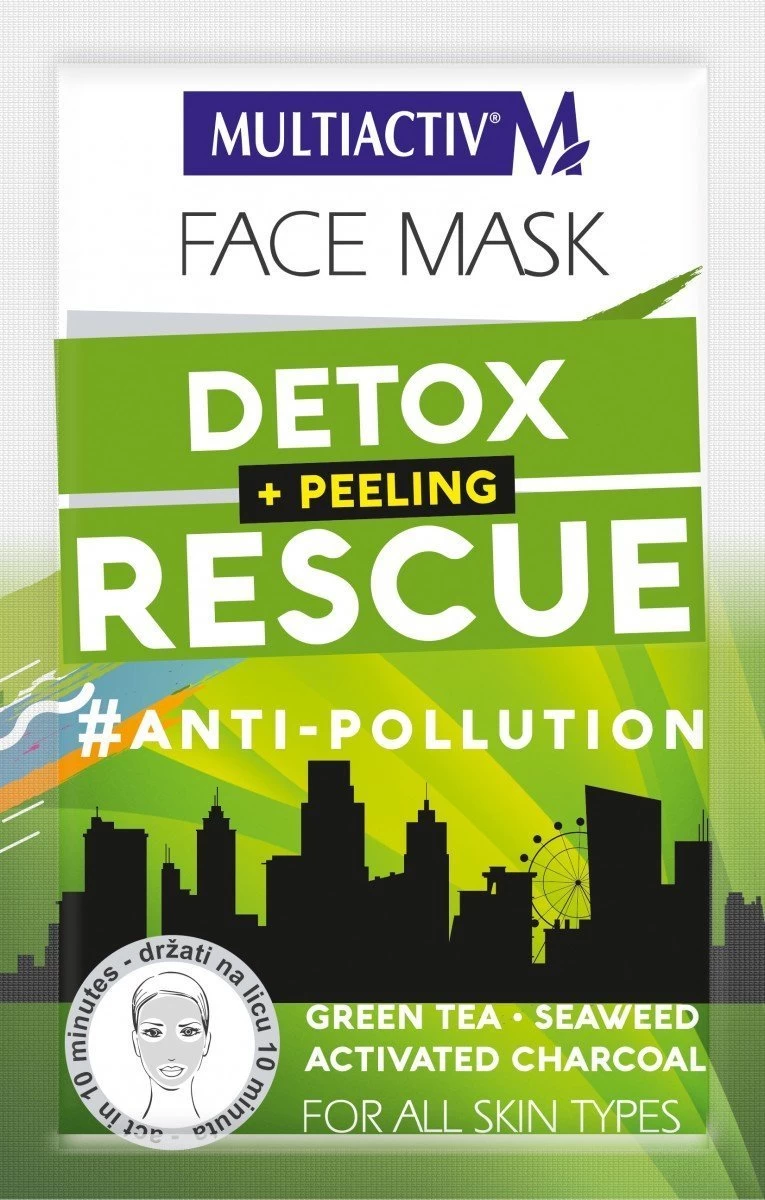 MULTIACTIV MASKA DETOX RESCUE+PILING 7,5ML