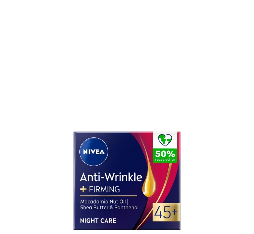 NIVEA VISAGE KREMA 50ML ANTI-WRINKLE+FIRMING 45+ NOĆNA 81272