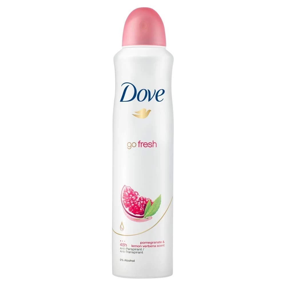 DOVE DEO 250ML GO FRESH POMEGRANATE & LEMON