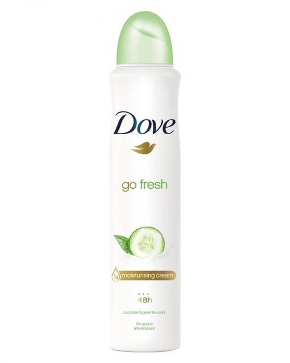 DOVE DEO 250ML GO FRESH CUCUMBER & GREEN TEA