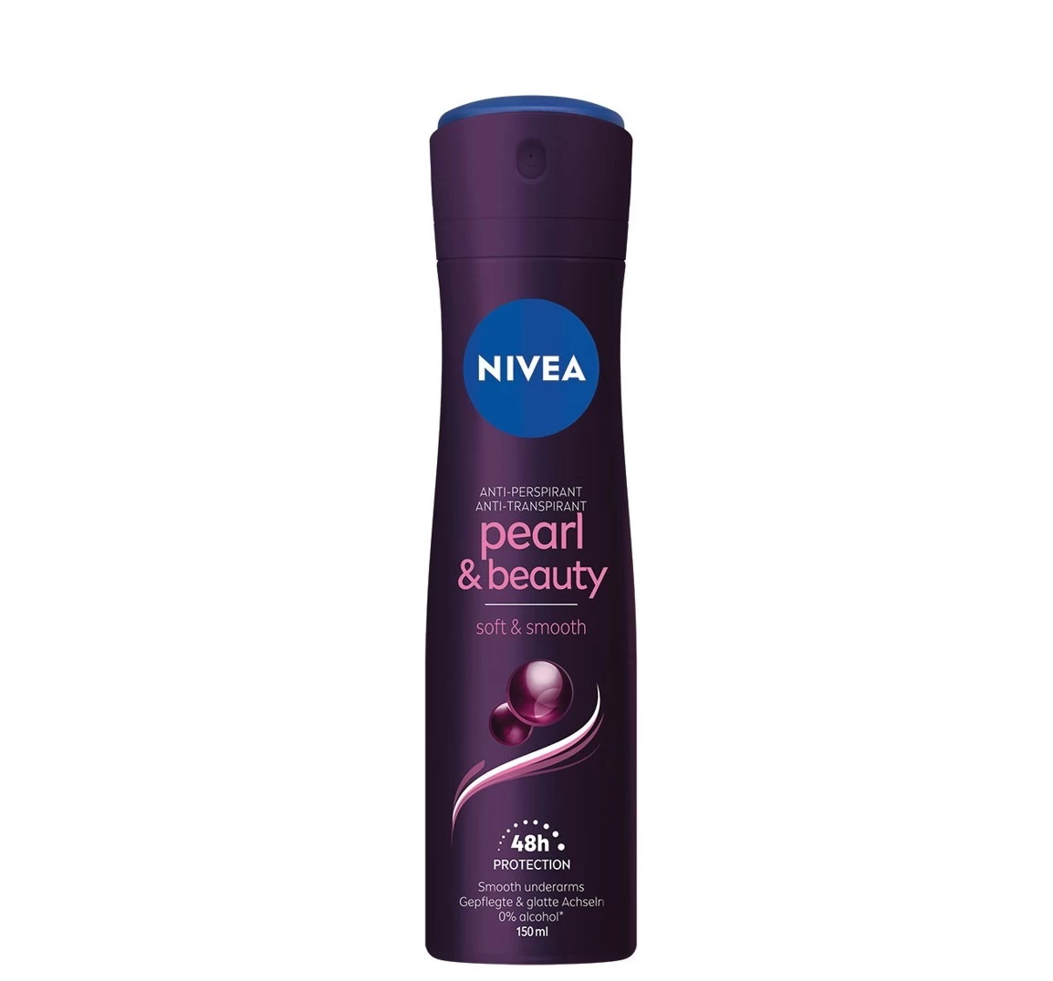 NIVEA DEO W.150ML PEARL & BEAUTY SOFT & SMOOTH 85345