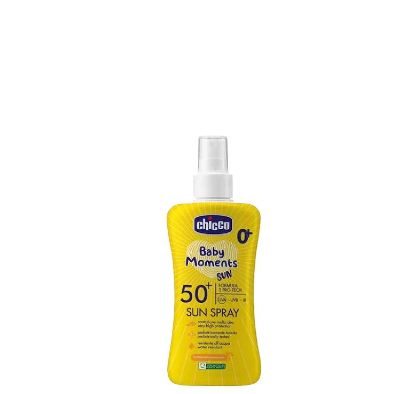 CHICCO BABY MOMENTS SUN SPREJ 150ML SPF 50+