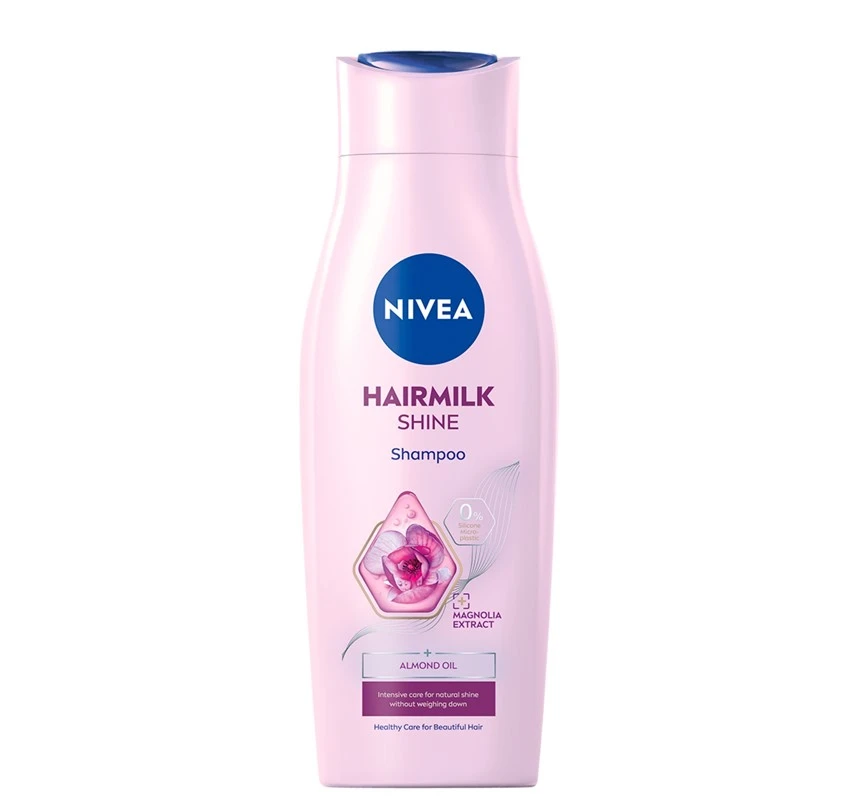 NIVEA ŠAMPON 400ML HAIRMILK NATURAL SHINE CARE DULL,TIRED 88616