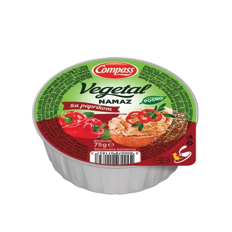 Compass namaz vegetal sa paprikom 75g compass
