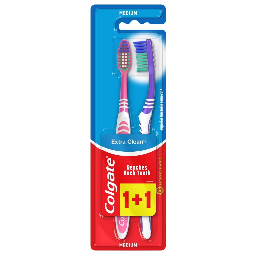 COLGATE ČETKICA 1+1 EXTRA CLEAN