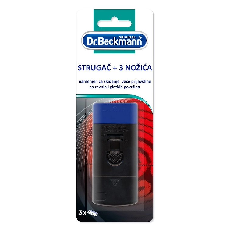 DR.BECKMANN STRUGAČ+3 NOŽIĆA