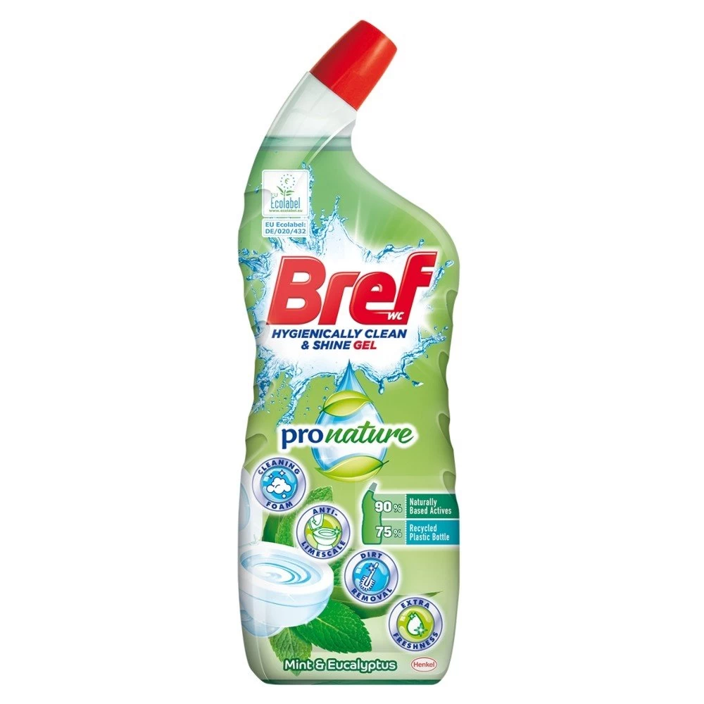 BREF WC GEL ZA ČIŠĆENJE SANITARIJA NATURE MINT & EUCALYPTYS 700ML