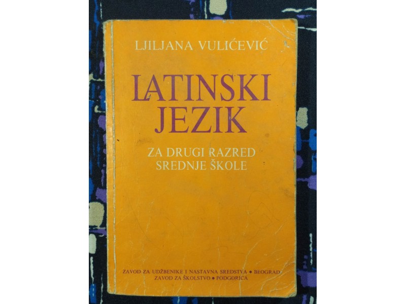 Latinski jezik II - Ljiljana Vulicevic