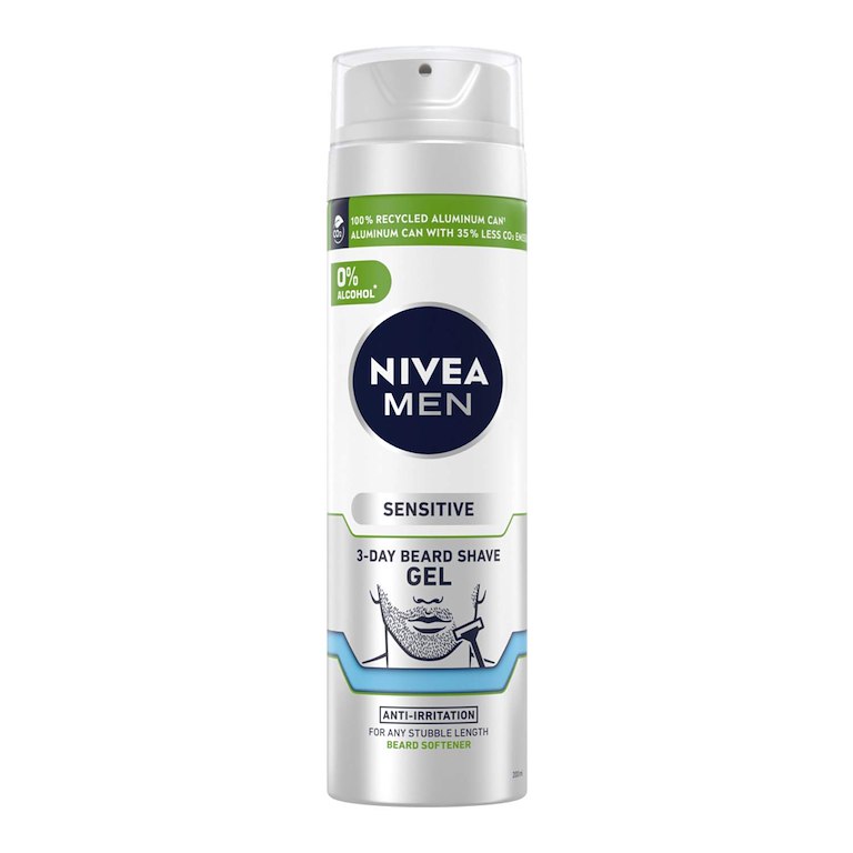 Nivea gel za brijanje 3 day bea 200ml nivea