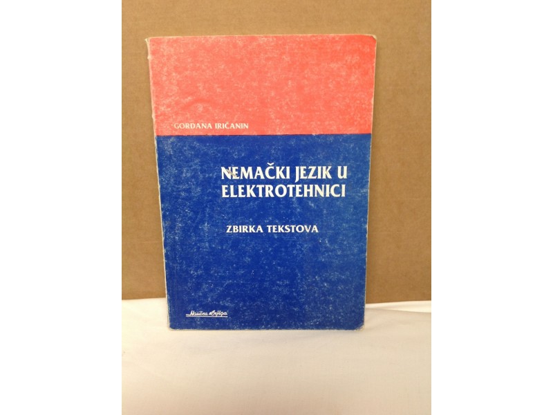 Nemački jezik u elektrotehnici: zbirka tekstova.