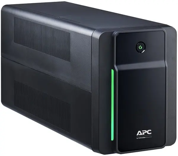 APC Back-UPS 1200VA, Line Interactive, Tower, 1200VA/650W, 230V, AVR, 4x Schuko, PF 0.54 (Full load), Battery 9Ah (APCRBC175), Line Protect