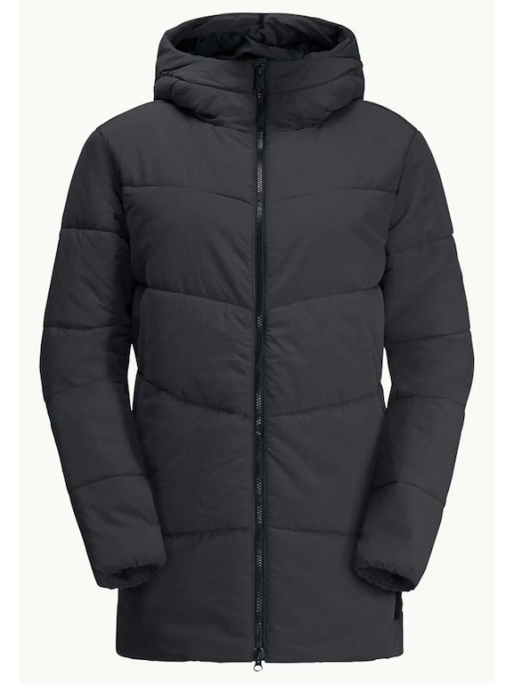 JACK WOLFSKIN Ženska jakna Karolinger Long JW-1207491 siva