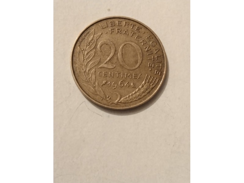 20 centi 1964 francuska
