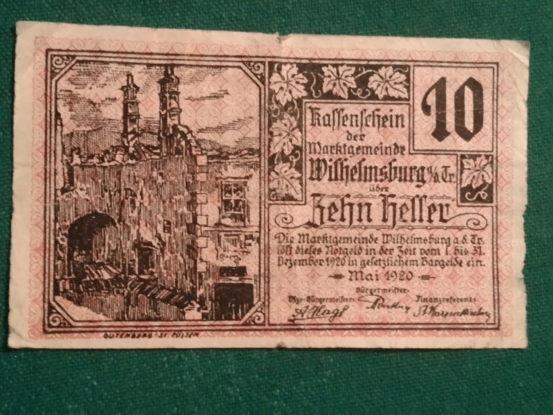 10 helera 1920 austrija