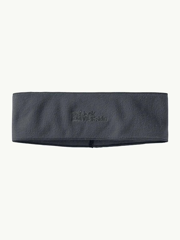 JACK WOLFSKIN Traka za glavu za devojčice Real Stuff Headband JW-1911741 siva