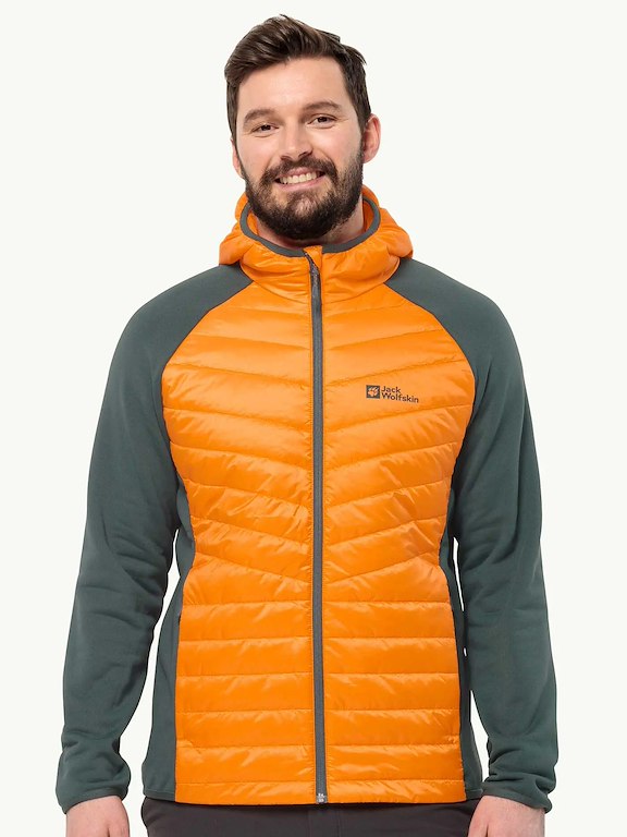 JACK WOLFSKIN Muška jakna Routeburn Pro Hybrid JW-1710511 narandžasta